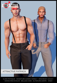 Second Life Marketplace - Attractive Outfit FATPACK - SLINK - SIGNATURE ...
