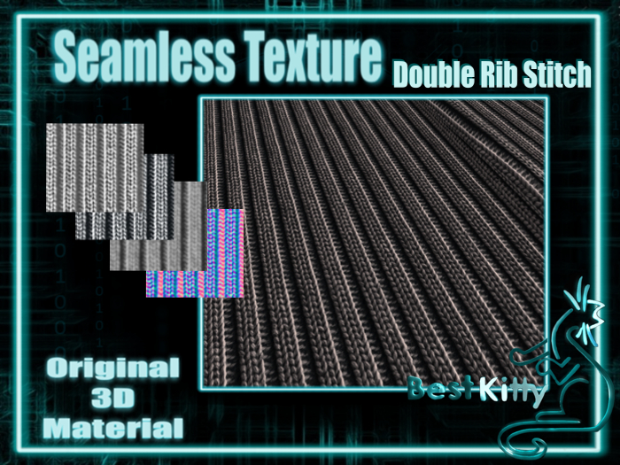 Second Life Marketplace - Best Kitty Seamless 3D Textures and Materials ...
