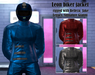 Second Life Marketplace - MJB Leon blue Biker jacket