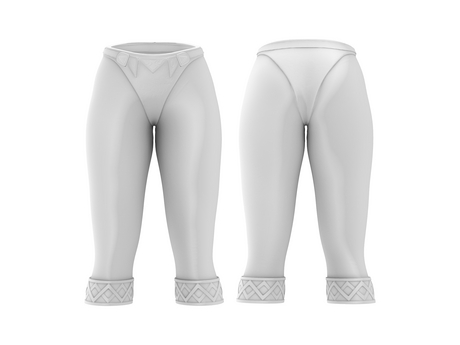 Second Life Marketplace - Full Perm Fantasy Calf Short Capri Pants For ...