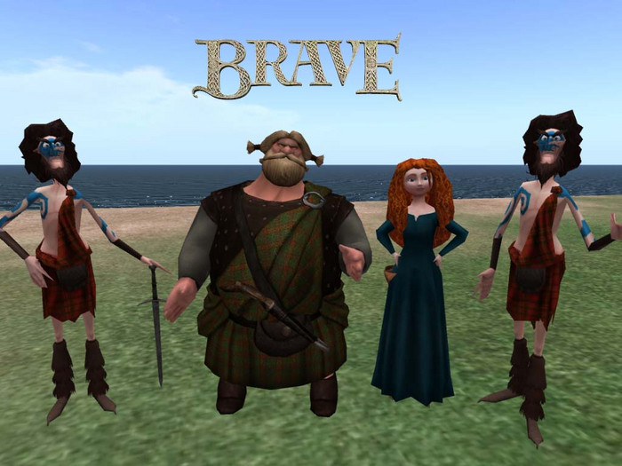 Second Life Marketplace - brave set 2