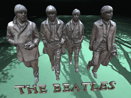 Second Life Marketplace - BOX ESTATUA THE BEATLES XXII OKOK 666