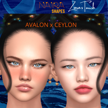 Second Life Marketplace - NAIRA Shapes - Zara's Touch