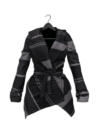 Second Life Marketplace - VINYL - Chocolate Coat Pak No Color Tartan