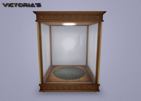 Second Life Marketplace - Victoria's - DECORATIVE DISPLAY CASE 3