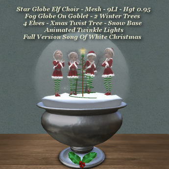 Second Life Marketplace - Star Globe Elf Choir