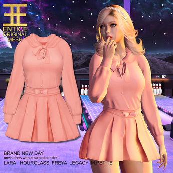 Second Life Marketplace - Entice - Brand New Day - Lights - Salmon