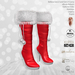 Second Life Marketplace - Snowflake Red Winter Boots: Belleza Gen.X and ...