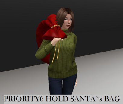 Second Life Marketplace - Hold Santa bag