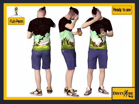 Second Life Marketplace - ::DisturbeD:: Tyrion Party Goer Guy Character ...