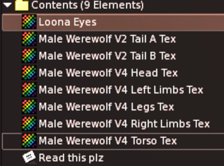 Second Life Marketplace - Helluva Boss Tex Mod V4 Wolf