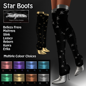 Second Life Marketplace - Star Boots