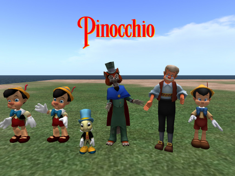 Second Life Marketplace - pinocchio set 1