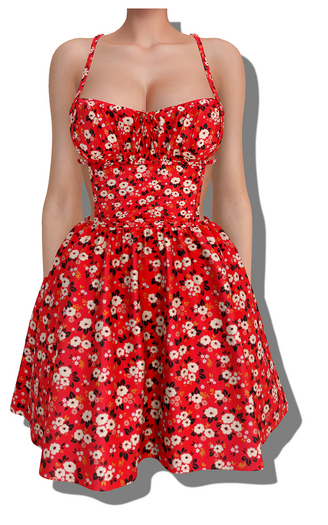 Second Life Marketplace - Belle Epoque - Angie - Red