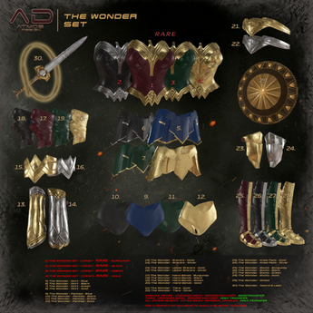 Second Life Marketplace - [AD] - The Wonder SET full