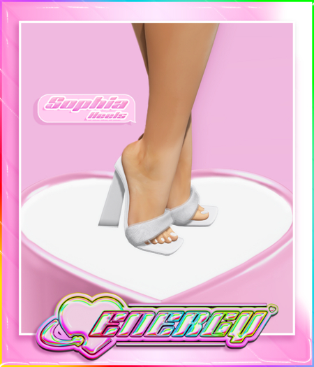Second Life Marketplace - ENERGY - Sophia Heels [White]