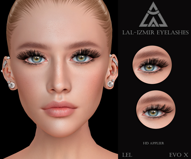 Second Life Marketplace - LAL-IZMIR EYELASHES LELUTKA EVO-EVO X