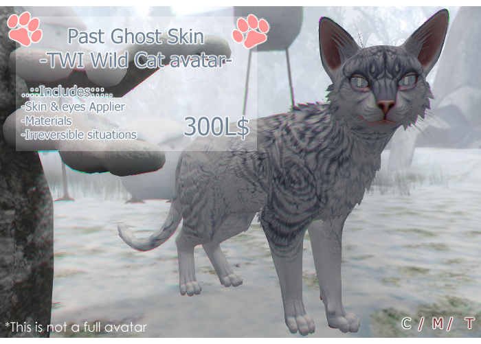 Second Life Marketplace - The Cat of Christmas Past -Animaws- TWI Wild Cat