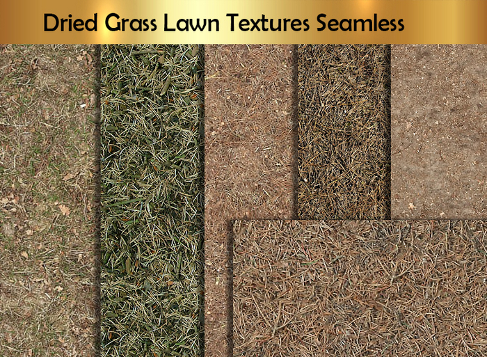 Second Life Marketplace - Dried Grass Lawn Textures Seamless