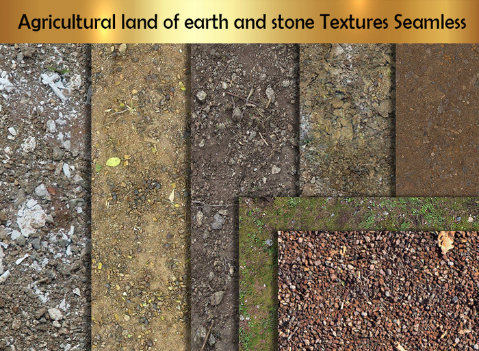 Second Life Marketplace - Agricultural land of earth and stone Textures ...