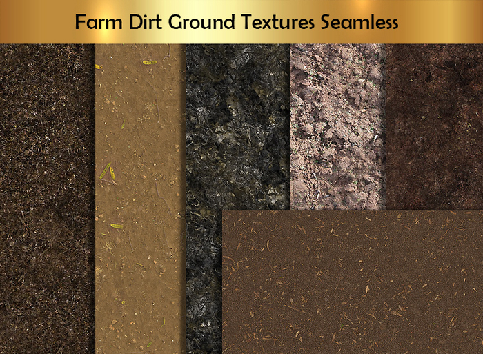 Second Life Marketplace - Farm Dirt Ground Textures Seamless D
