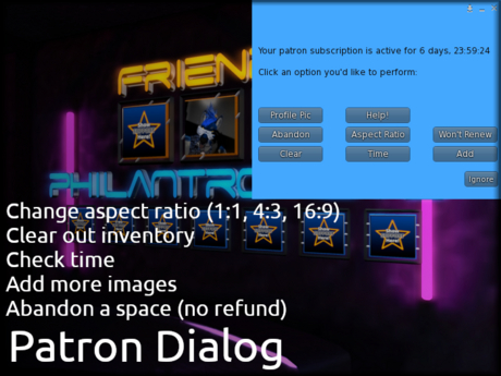 Second Life Marketplace - Patron Board