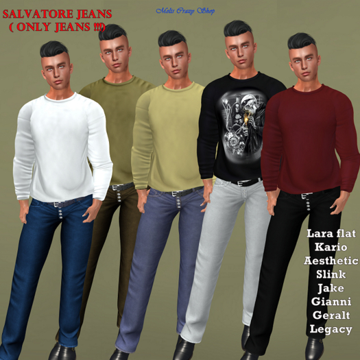 Second Life Marketplace - SALVATORE JEANS