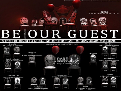 Second Life Marketplace - 22769 - The Dancing Clown Black - RARE