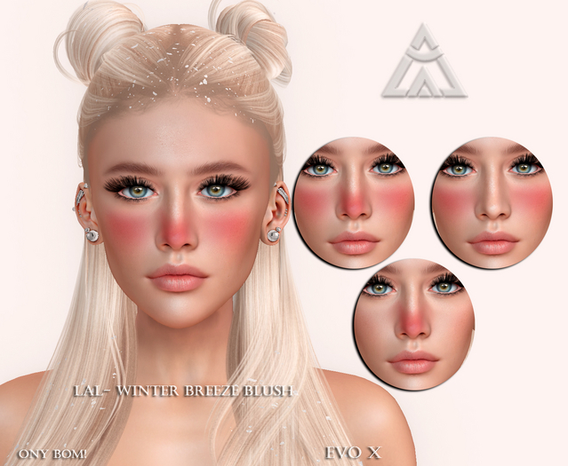 Second Life Marketplace - LAL-Winter breeze blush set LELUTKA EVO X BOM