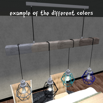 Second Life Marketplace - *DenPaMic* Ceiling Light Sarava