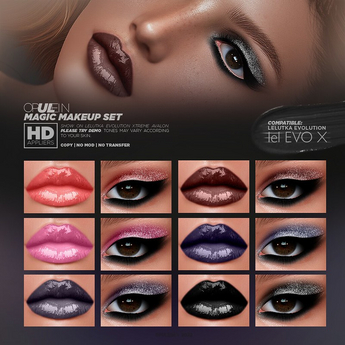 Second Life Marketplace - Opulein: Magic Makeup Set [LEL EVO + EVO X]