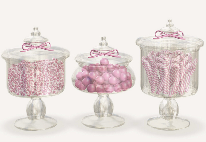 Second Life Marketplace - Dahlia - Seasonal Candy Jars - Pink