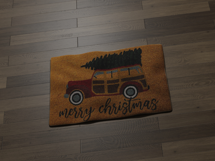 Second Life Marketplace - Foxx Labs - Christmas Truck Rug *GIFT*