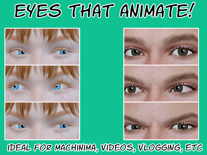 Second Life Marketplace - lightly shaded eyes [BOM] by ~aili~