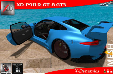 Second Life Marketplace - XD-P911 R-GT-8 GT3 Boxed