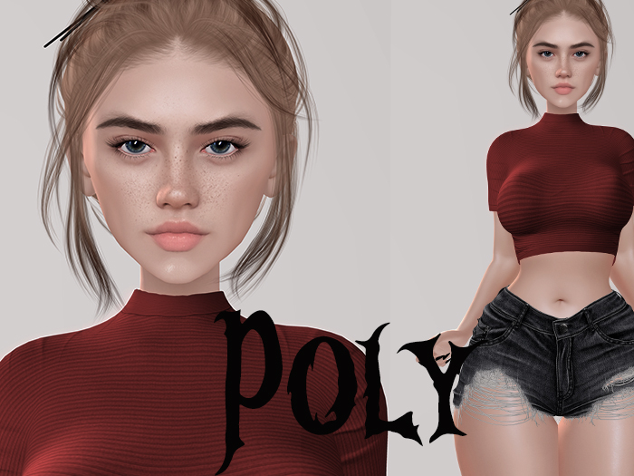 Second Life Marketplace - Be Kaotic - Poly shape for raven head