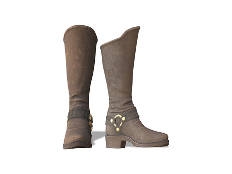 Second Life Marketplace - Full Perm Female Brown Leather Steampunk ...