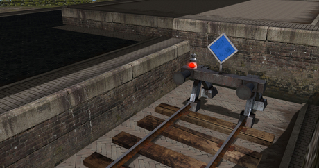 Second Life Marketplace - :T4S: Bumper Block (For Train Rails)