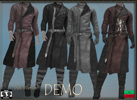 Second Life Marketplace - Dark Warrior (DEMO)*