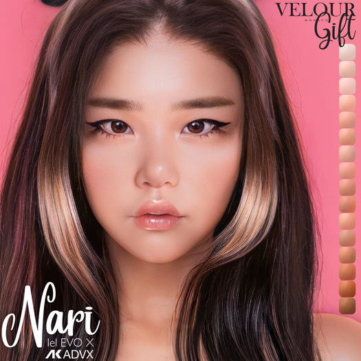 Second Life Marketplace - UA - BOM Skin Nari Gift lel/advx (Boxed)