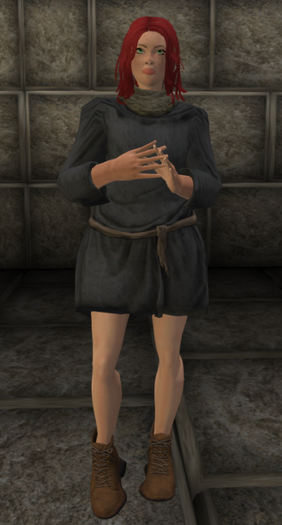 Second Life Marketplace - Full Perm Redhead girl in sack and boots mesh ...