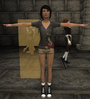 Second Life Marketplace - Full Perm Back Packer Samantha female mesh avatar