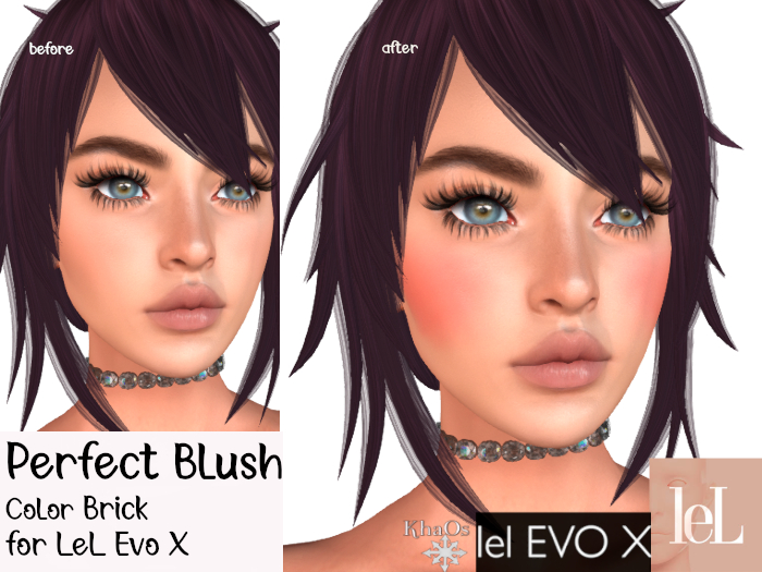 Second Life Marketplace - Perfect Blush - Brick - for LeL Evo X.::KhaOs::.
