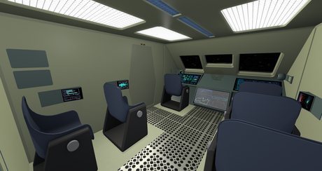 Second Life Marketplace - [JRF] Vehicle - Class F Shuttlecraft