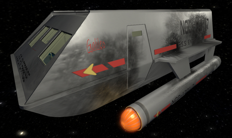Second Life Marketplace - [JRF] Vehicle - Class F Shuttlecraft