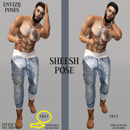 Second Life Marketplace - Envizij Poses: Sheesh (Vrz 1)