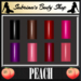 Second Life Marketplace - {SBS} SP Peach Nails 8 Colors Hud