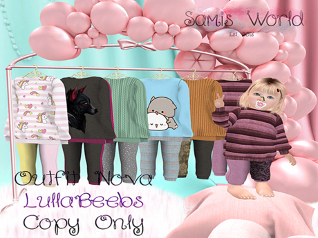 Second Life Marketplace - (SW) Outfit Nova LB Blue