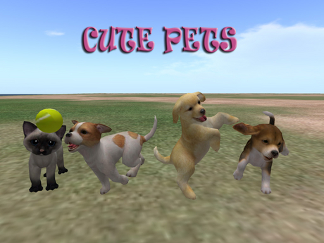 Second Life Marketplace - pets set 1