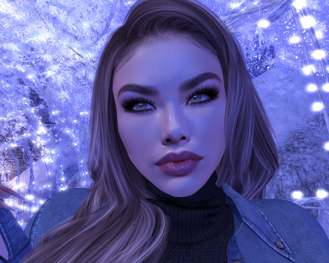 Second Life Marketplace - [ s by j ] Della shape Lelutka Raven